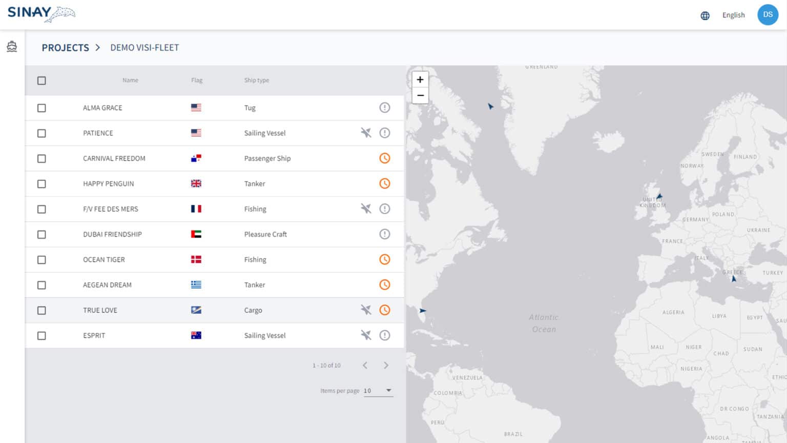 Vessel Tracking and ETA for Ocean Freight