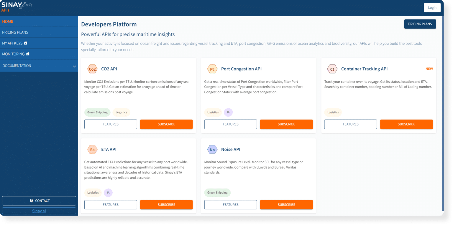Maritime Data Solution - Environmental & Logistic Software