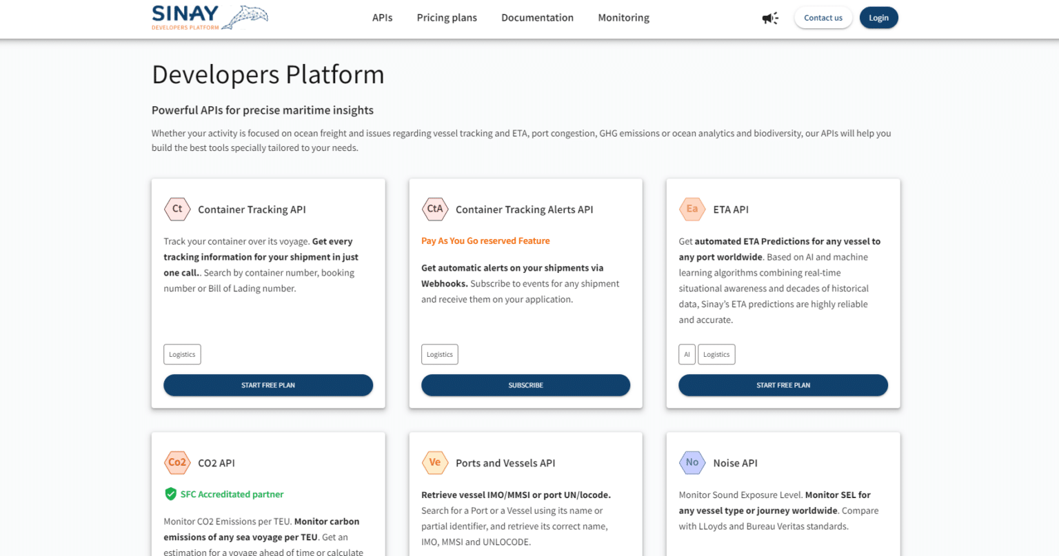 Maritime Data Solution - Environmental & Logistic Software