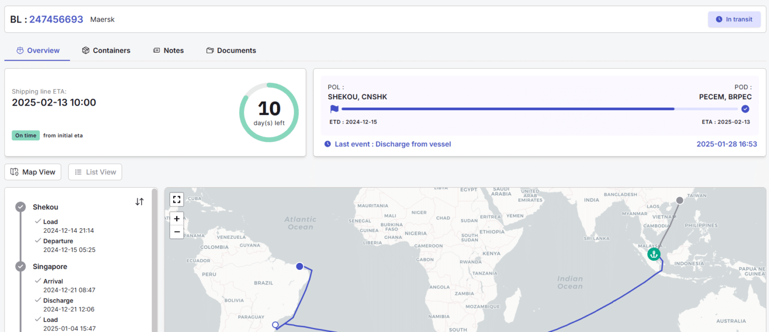 Plateforme d’Applications Maritimes
