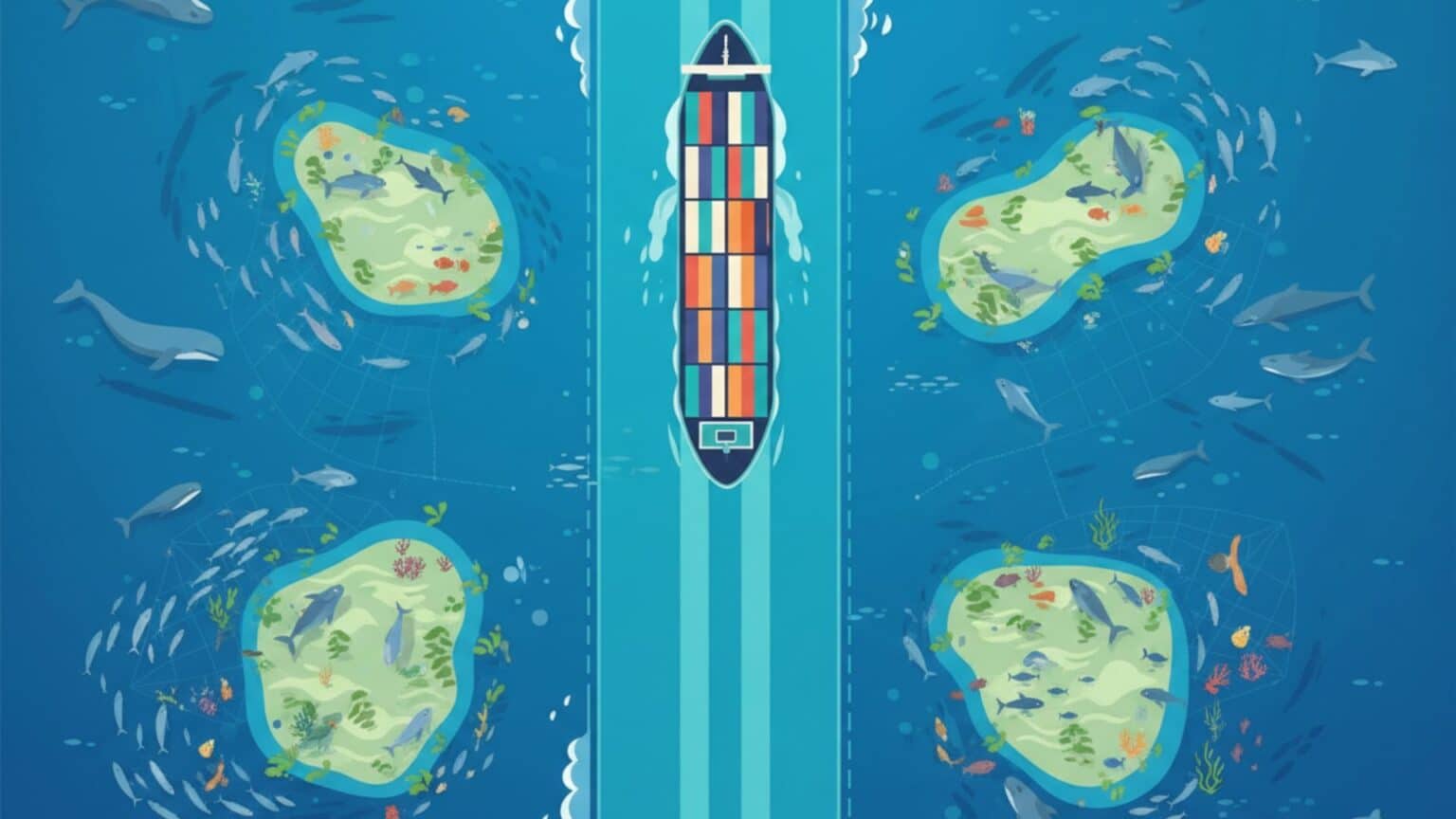 Overfishing and shipping: balancing pressures on ocean health